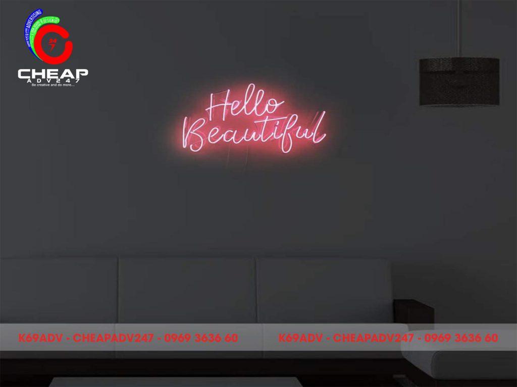 Mẫu Đèn Neon Sign Đẹp